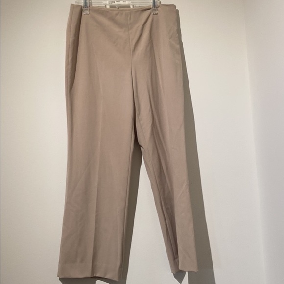 Pants & Jumpsuits | Insight Tan Pants With Side Zipper | Poshmark
